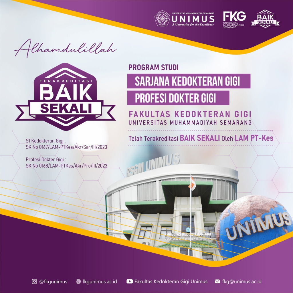 Mahasiswa FKG UNIMUS Raih Juara Harapan 1 pada Padjadjaran Dental ...