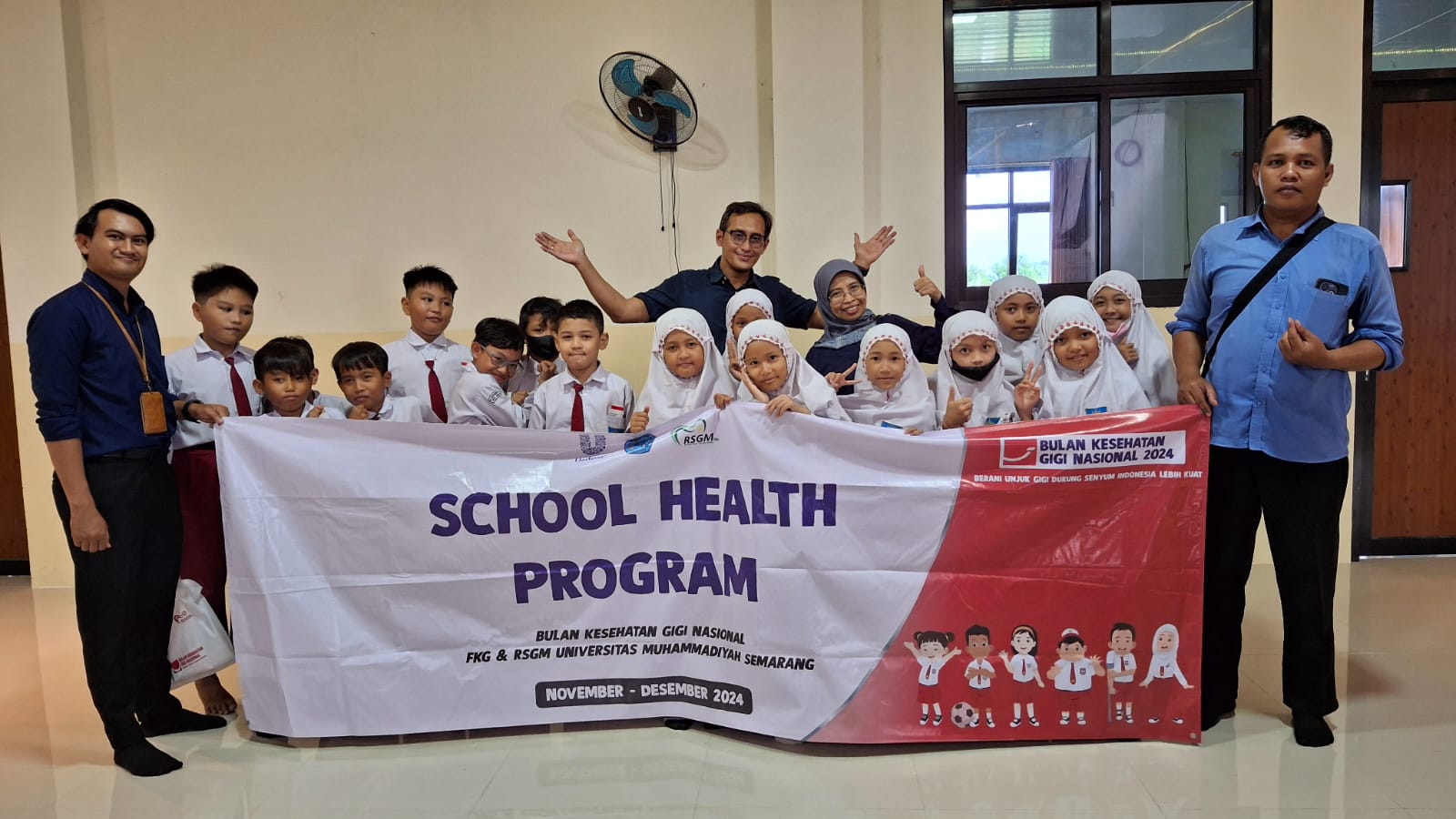 FKG-RSGM UNIMUS Gelar School Health Program di SD Muhammadiyah 08 ...
